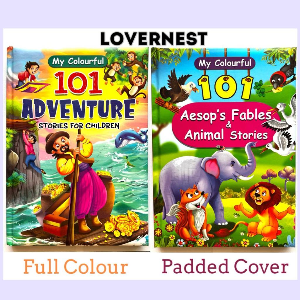 My Colourful 101 Aesop Fables & Animal Stories 101 Adventure Stories ...