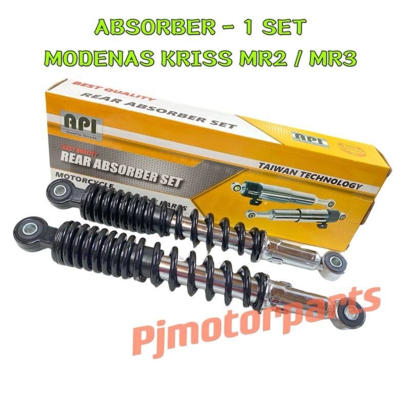 MODENAS KRISS MR2 / MR3 ( ORIGINAL API ) 1SET STANDARD REAR ABSORBER SHOCK SUSPENSION MONOSHOK ...