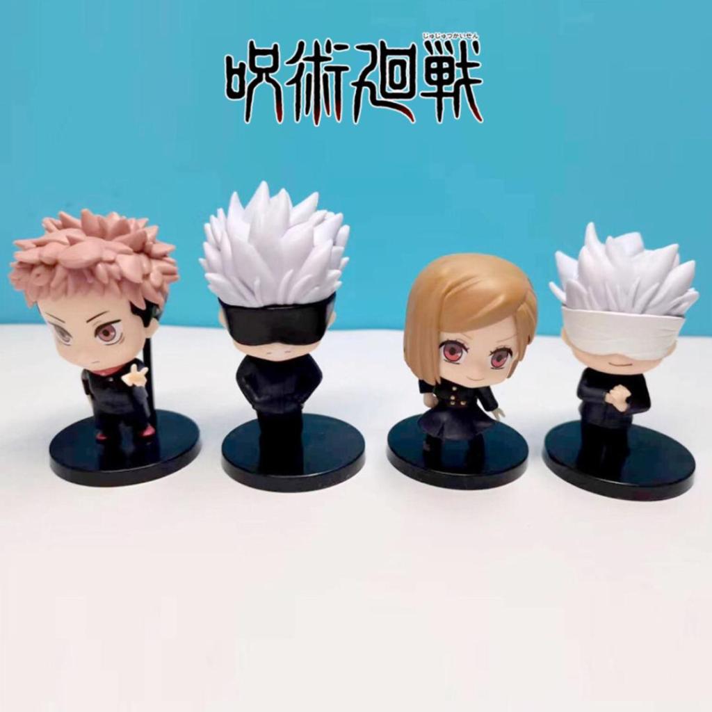 Jujutsu Kaisen Yuji Itadori Satoru Gojo Nobara Kugisaki Mini Figure ...
