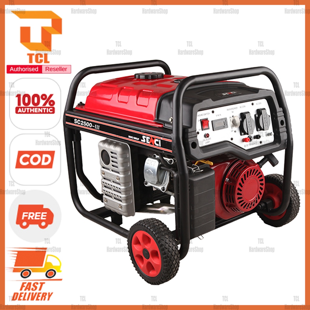 SENCI SC2500-III GASOLINE GENERATOR | Shopee Malaysia