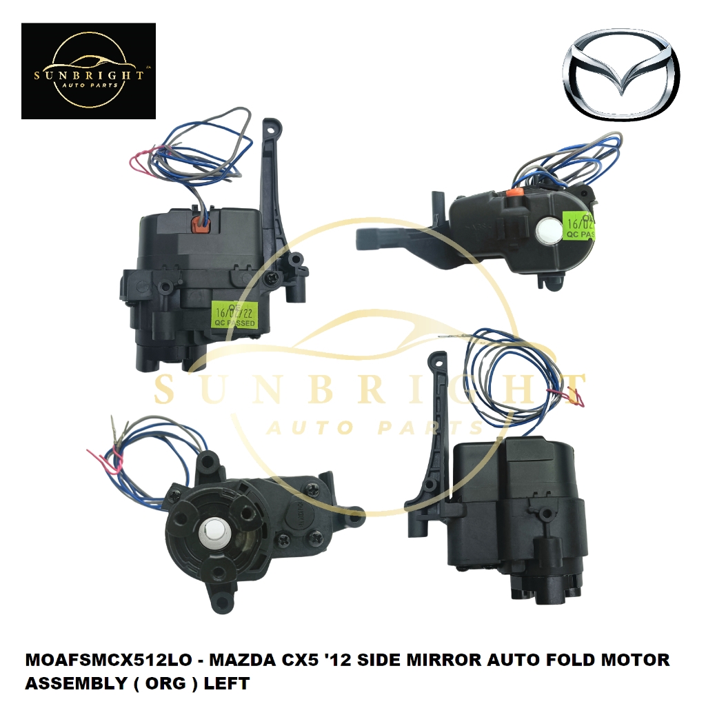 MAZDA CX5 '12 SIDE MIRROR AUTO FOLD MOTOR ASSEMBLY ( ORG ) LEFT ...