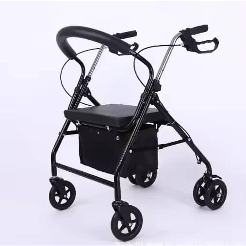 Rolling walker/Rollator with seat/Walking Aid with Wheel | Shopee Malaysia