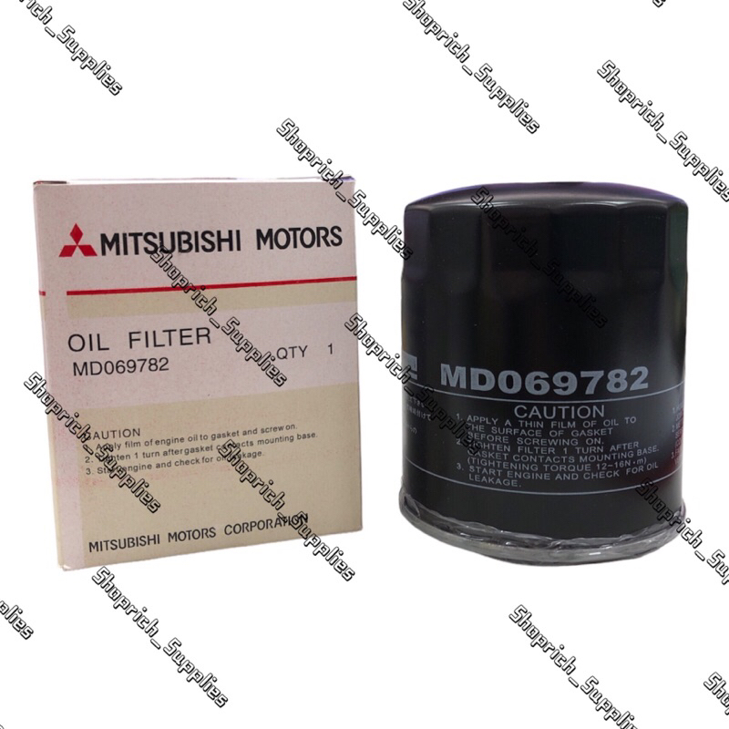 MITSUBISHI OIL FILTER (MD069782) MIT TRITON OLD, MIT PAJERO SPORT, MIT ...