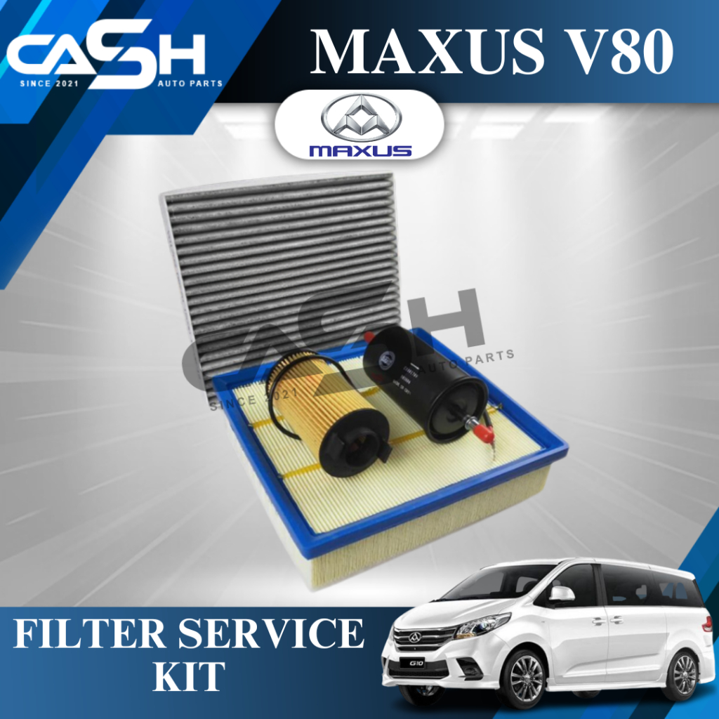 MAXUS G10 OIL FILTER AIR FILTER FUEL FILTER MAXUS SERVICE KIT | Shopee ...