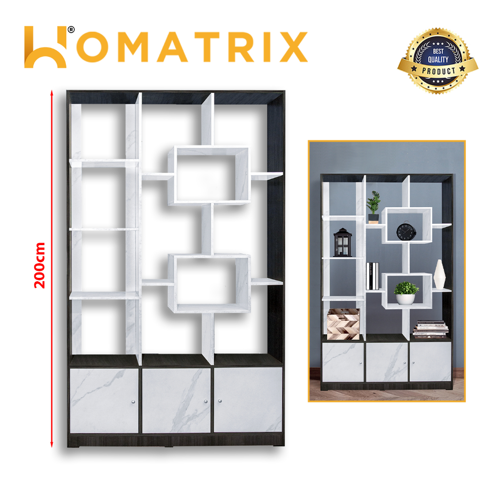 HOMATRIX Rack Living Room Decoration Multipurpose Book Shelf Cabinet ...