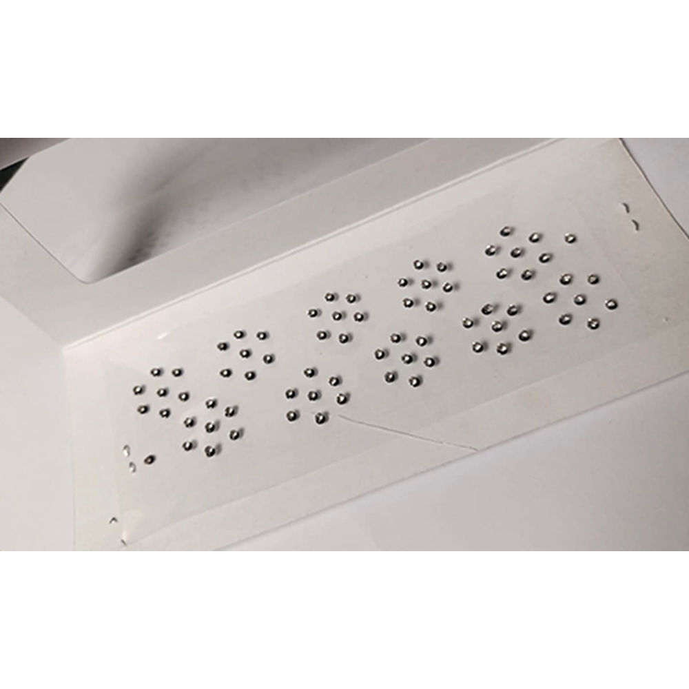 STONE STICKER POTTU/BINDI WHITE STONE AND GOLD STONE | Shopee Malaysia