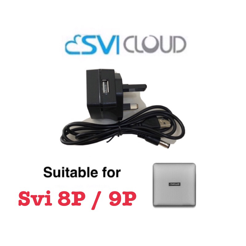 Original Svi Cloud Power Adapter Svi 3pro 3s 8s 8p 9s 9p | Shopee Malaysia