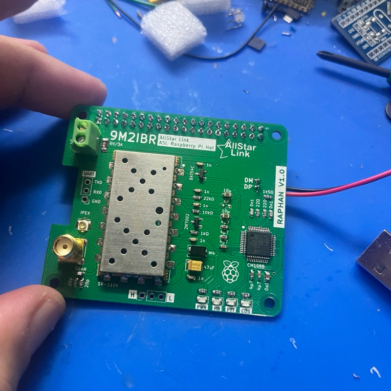 Raspberry Pi HAT Allstarlink Node RAPHAN v1.0 | Shopee Malaysia