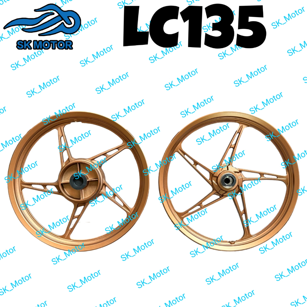 YAMAHA LC 135LC LC135 V1 V3 V4 V5 V6 Original Sport Rim Cast Wheel Rim ...