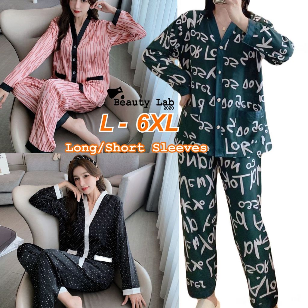 Pyjamas Women Plus Size Baju Tidur Wanita Perempuan Baju tido Lotso ...