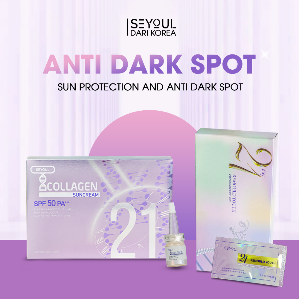 SEYOUL Combo Sunscreen and Brightening Serum includes T-Collagen ...