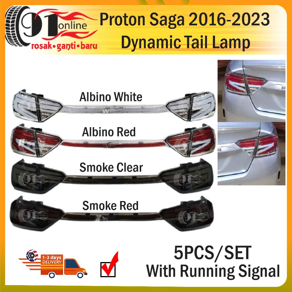 Proton Saga VVT 2016 - 2023 Matrix EV Dynamic Tail Lamp With Signal ...
