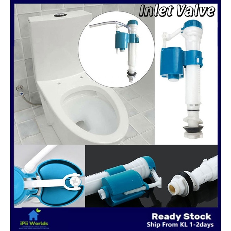 iPii Toilet Water Tank Valve Flush Inlet Valve , Compact Bottom Valve ...