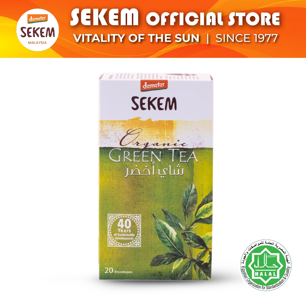 SEKEM DEMETER GREEN TEA (20 FILTER BAGS/BOX) | Shopee Malaysia