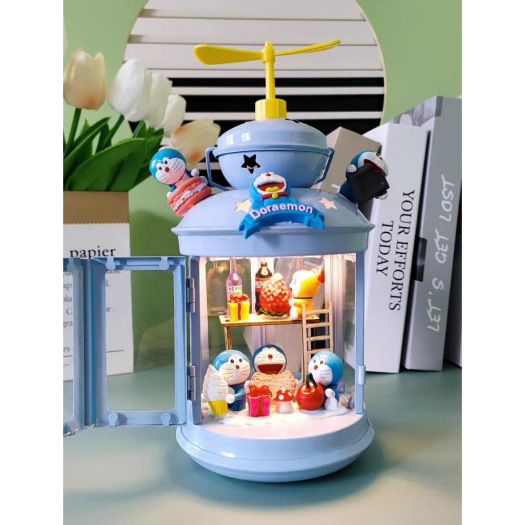 [PRE-ORDER] DIY Doraemon toy lamp decoration gift 哆啦A梦公仔台灯装饰礼物 | Shopee ...