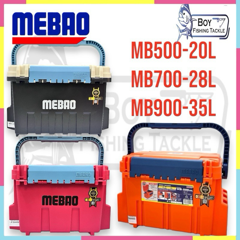 MEBAO TACKLE BOX MULTI-FUNCTION FISHING TACKLE BOX MB500 MB700 MB900 ...