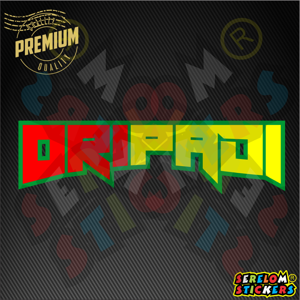 Sticker Ori Padi cut reflect print | Shopee Malaysia