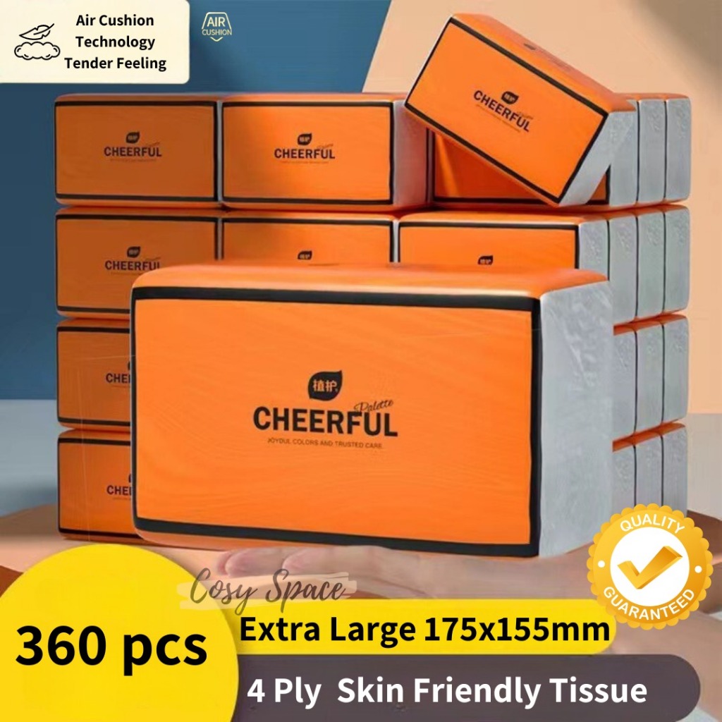 [READY STOCK] 4 Ply Facial Tissue Tisu Muka Lembut Ramah Muka | Shopee ...