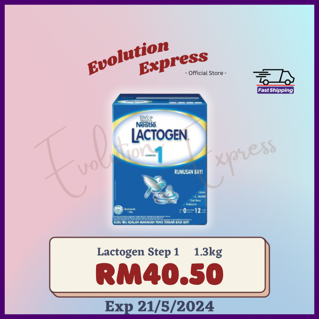 [Nestle] Lactogen Step 1 (350g/650g1.3kg) EXP 5/2024 | Shopee Malaysia