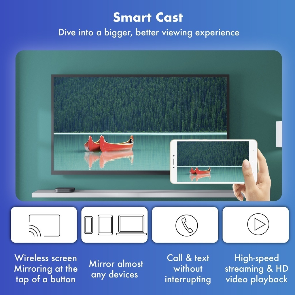 TV Box Android Smart long tv box 4K HDR Netflix WIFI Smart tv murah ...