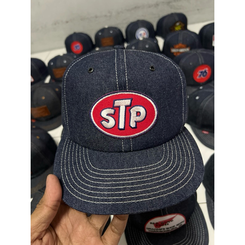 topi denim STP snapback | Shopee Malaysia