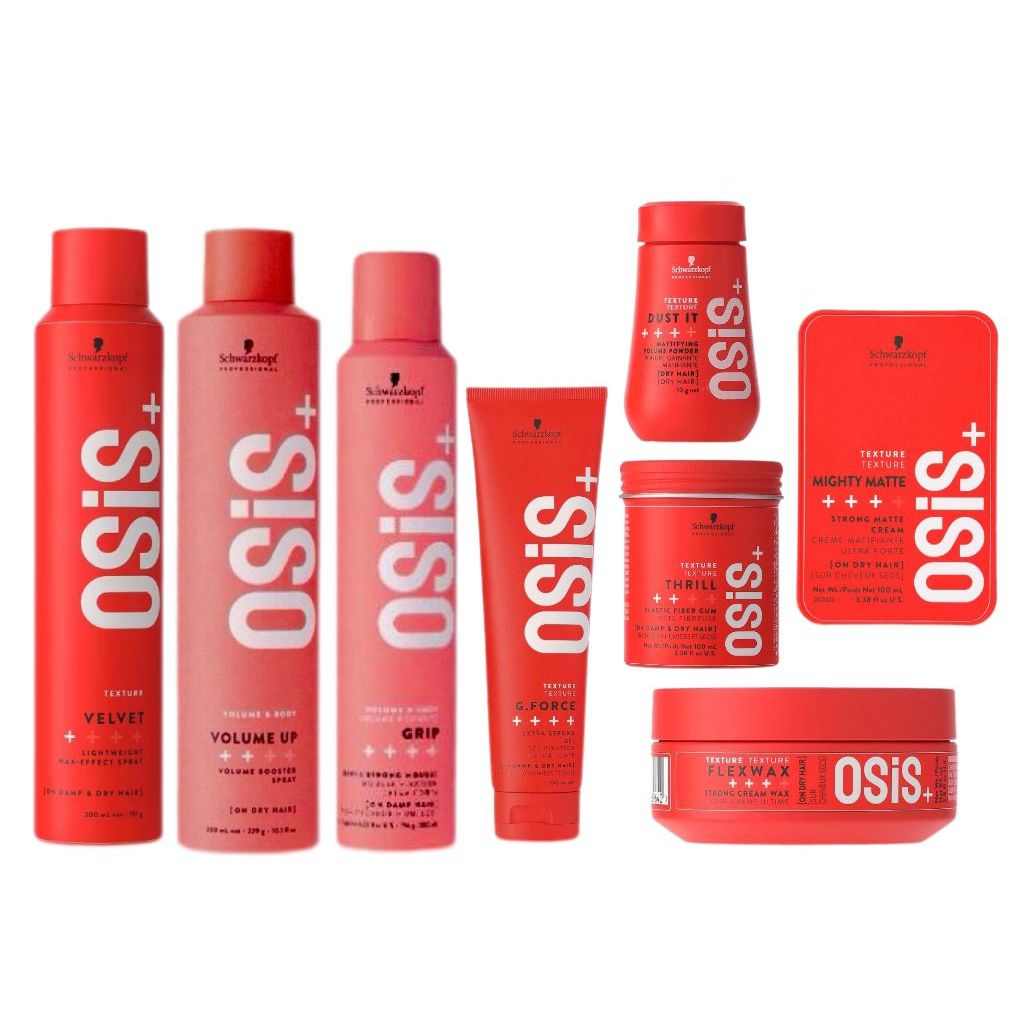Schwarzkopf New Osis (Thrill/Flexwax/Dust it/Mighty Matte/G.Force ...