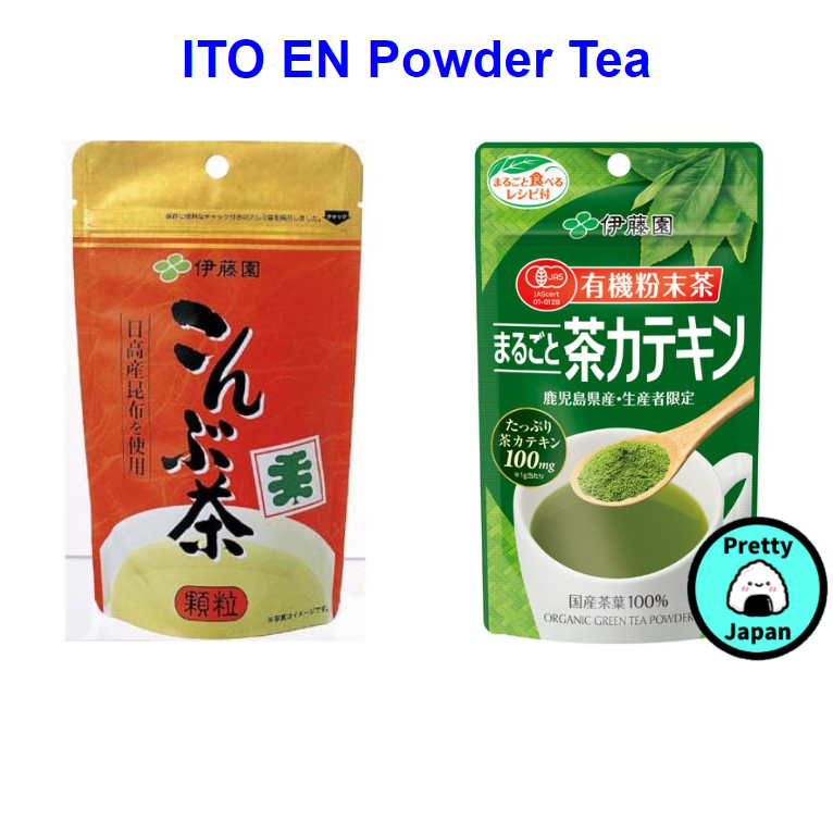 ITO EN Powder tea | Tea bag types | Kelp tea (Kombucha) / Green tea ...