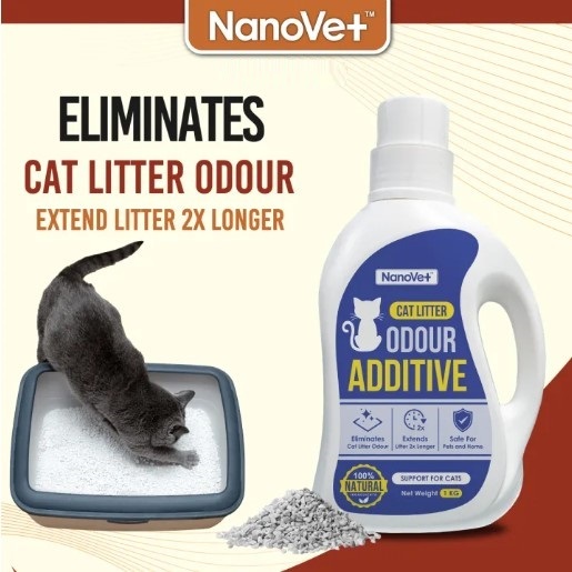 Nanovet Cat Litter Odour Additive - 1KG | Shopee Malaysia