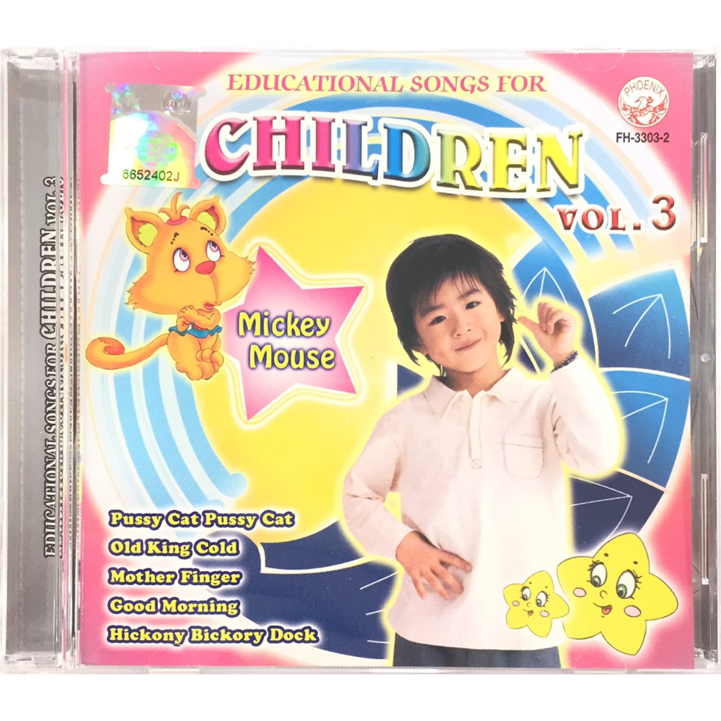 Education CD Educational Songs For Children Vol 3 (CD) | Shopee Malaysia
