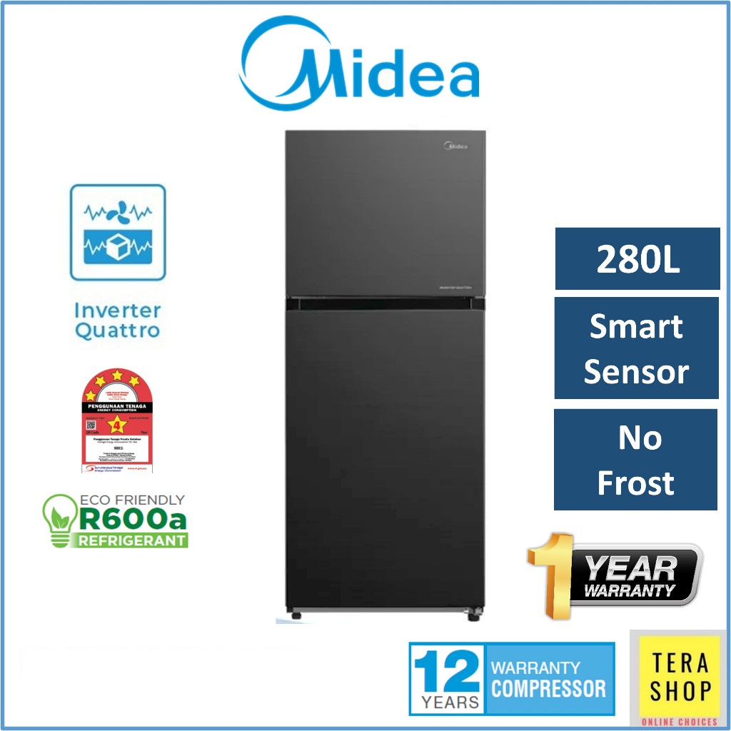Midea 200L 240L 280L Inverter Refrigerator Peti Sejuk | Shopee Malaysia