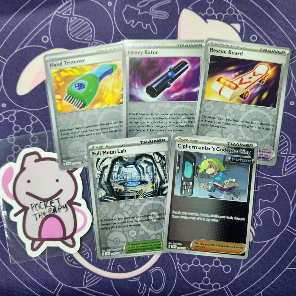 Pokemon TCG SV05 Temporal Forces TEF Trainers Reverse Holo RH Perilous Jungle - POCKET THERAPY ...