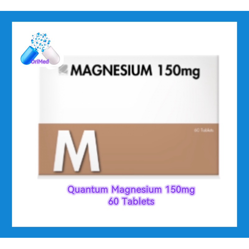 Quantum Magnesium 150mg 60 Tablets ( Magnesium Bisglycinate 150m ...