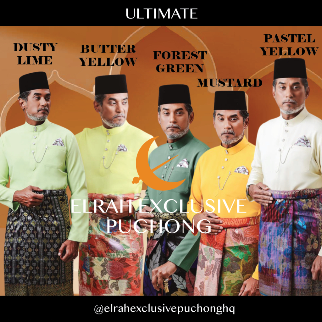 BAJU MELAYU ULTIMATE (FREE SAMPIN DAN 4 LAGI BARANG FREE) LATEST DESIGN ...