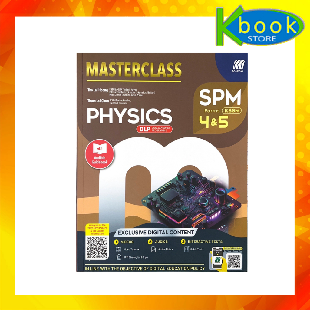 MASTERCLASS PHYSICS KSSM DLP SPM FORMS 4 &5-RM41.90 | Shopee Malaysia