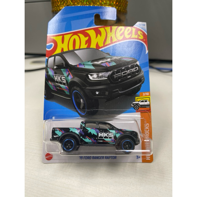 Hotwheels 19 Ford Ranger Raptor (Black) | Shopee Malaysia