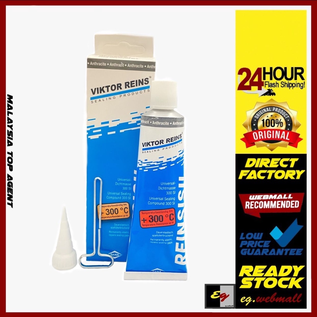 100% Original Gasket Gum Reinsisil Viktor Reins 70ml Sealing | Shopee Malaysia