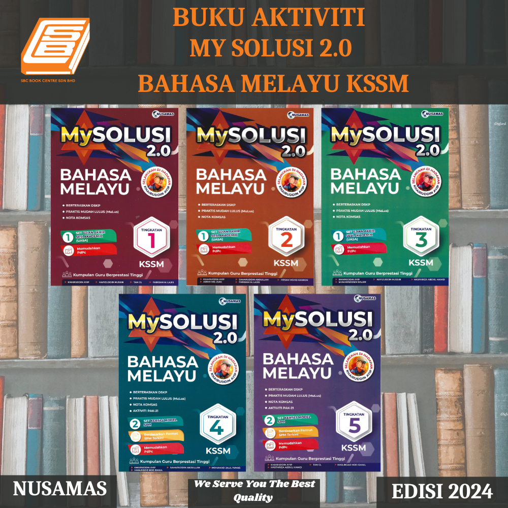 [SBCB] Buku Aktiviti : My Solusi 2.0 Bahasa Melayu KSSM ( Nusamas ...