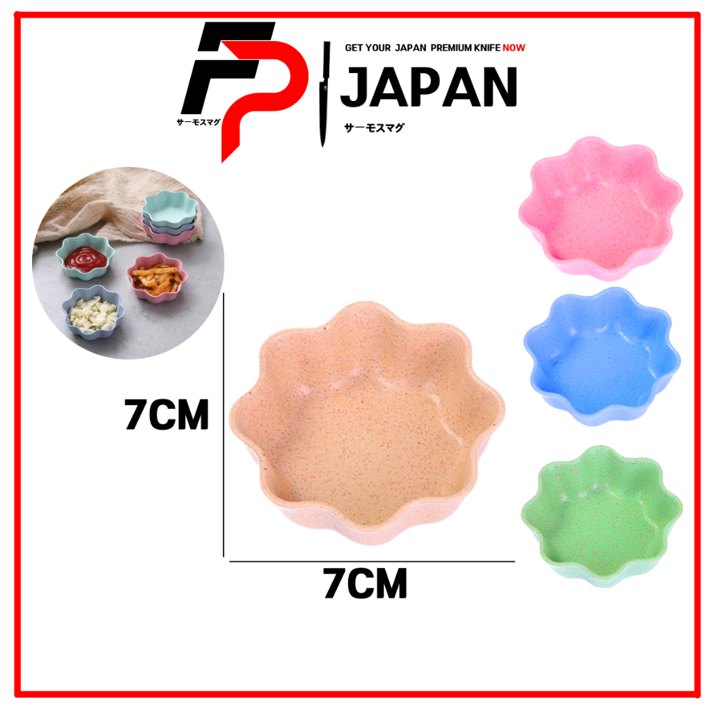 PINGGAN Chili Sauce Dish Dipping Bowls Soy Vinegar Appetizer Small ...