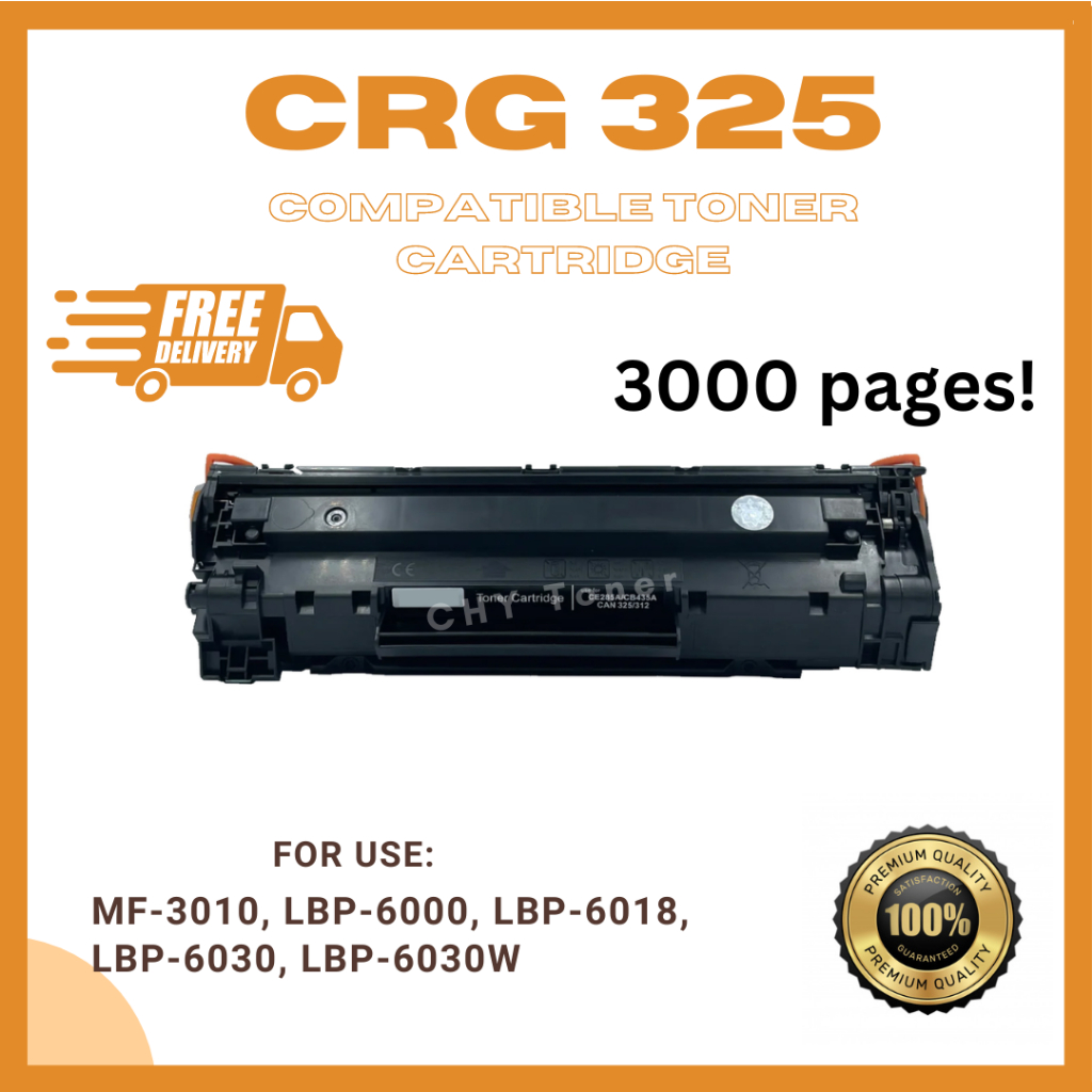 CARTRIDGE 325 CRG 325 CART 325 Compatible Laser Toner new CANON LBP6000 ...