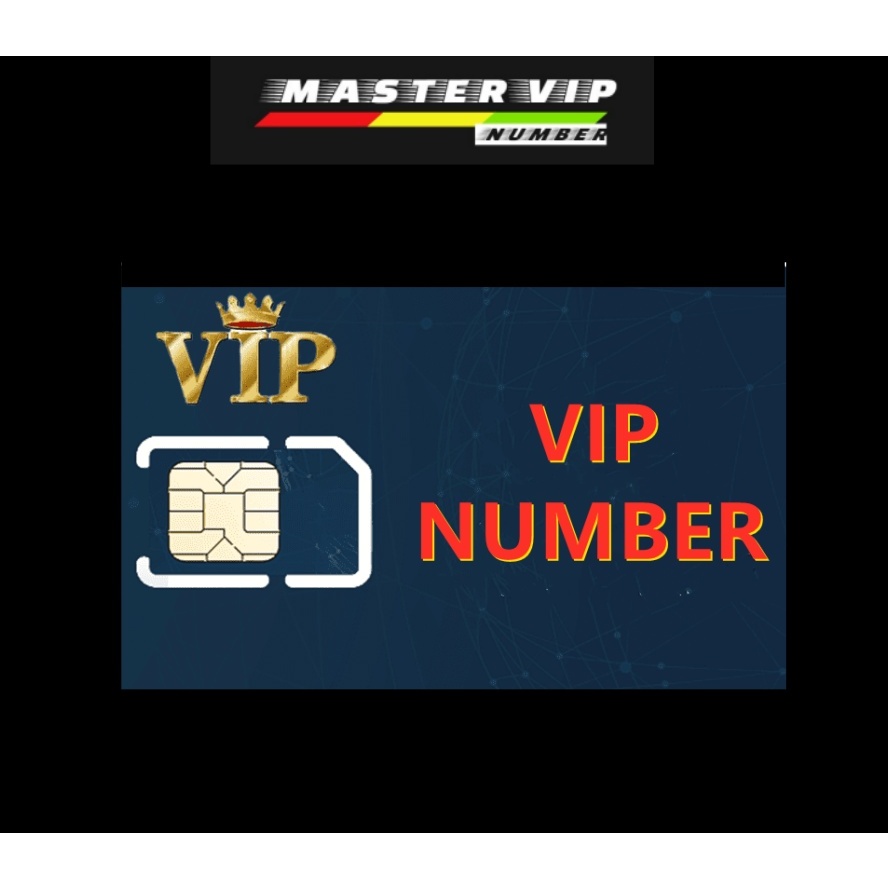 VIP NUMBER SPECIAL MOBILE NUMBER (Can Choose Your Last 4 Digits Lucky ...