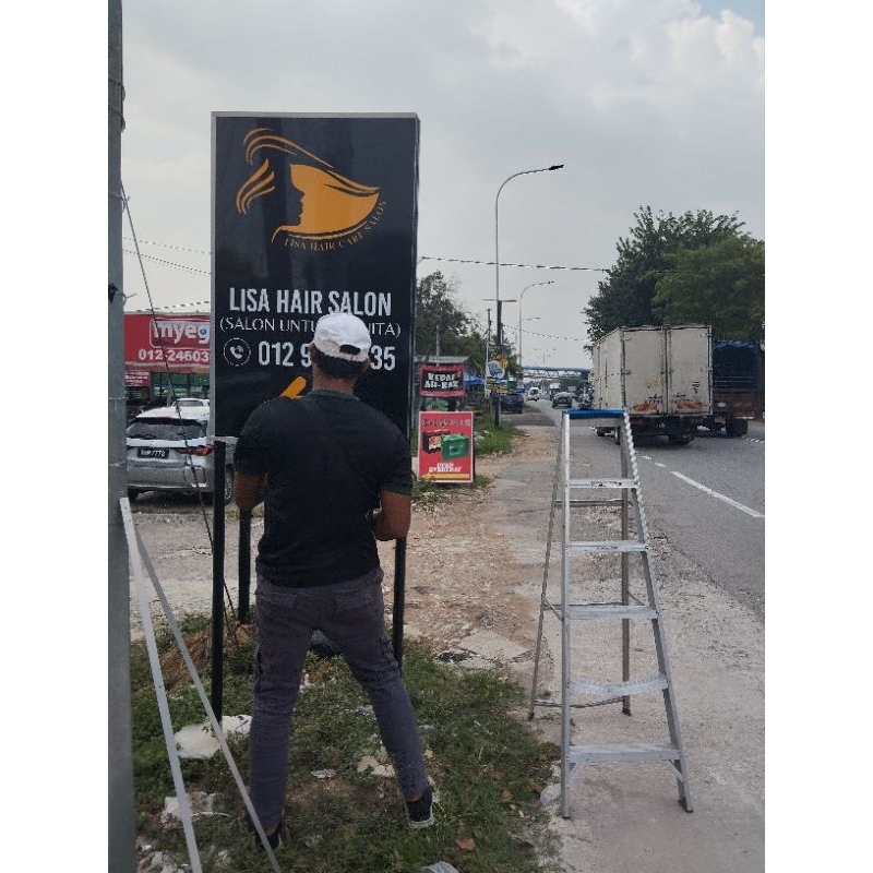 custom-made sticker sign board with design | Shopee Malaysia