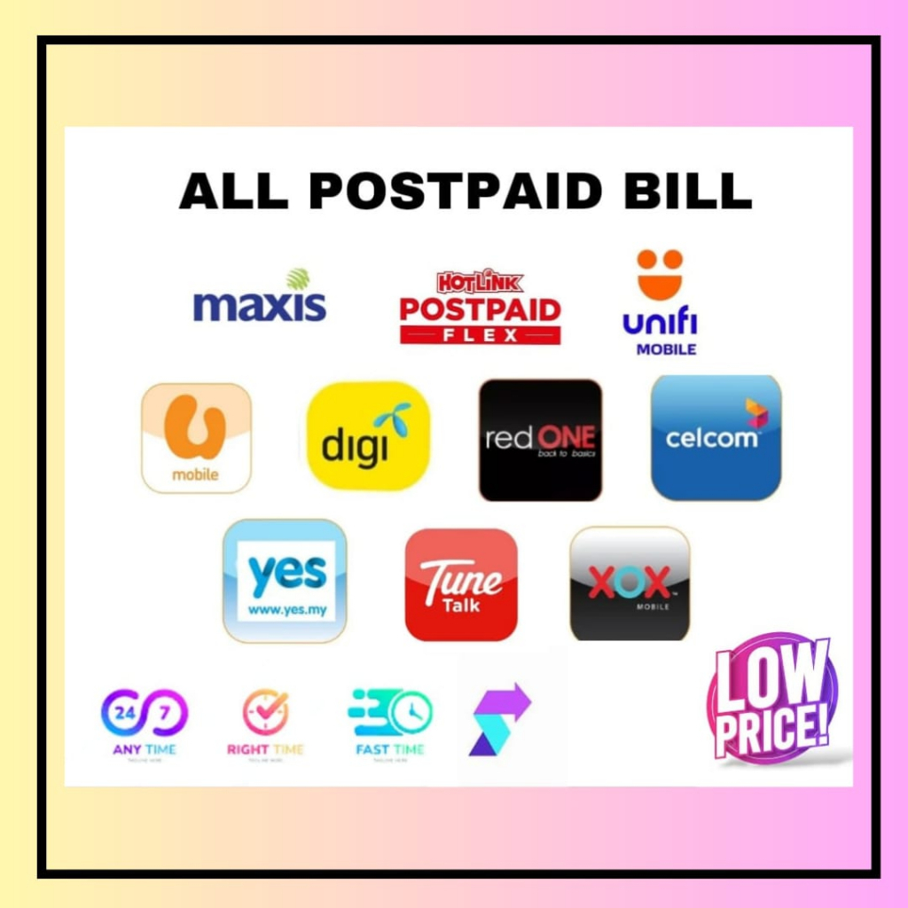 POSTPAID_BILL_PAYMENT | Shopee Malaysia