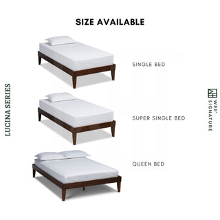 Wee Signature - Lucina Series Bedframe (Single/Super Single/Queen ...