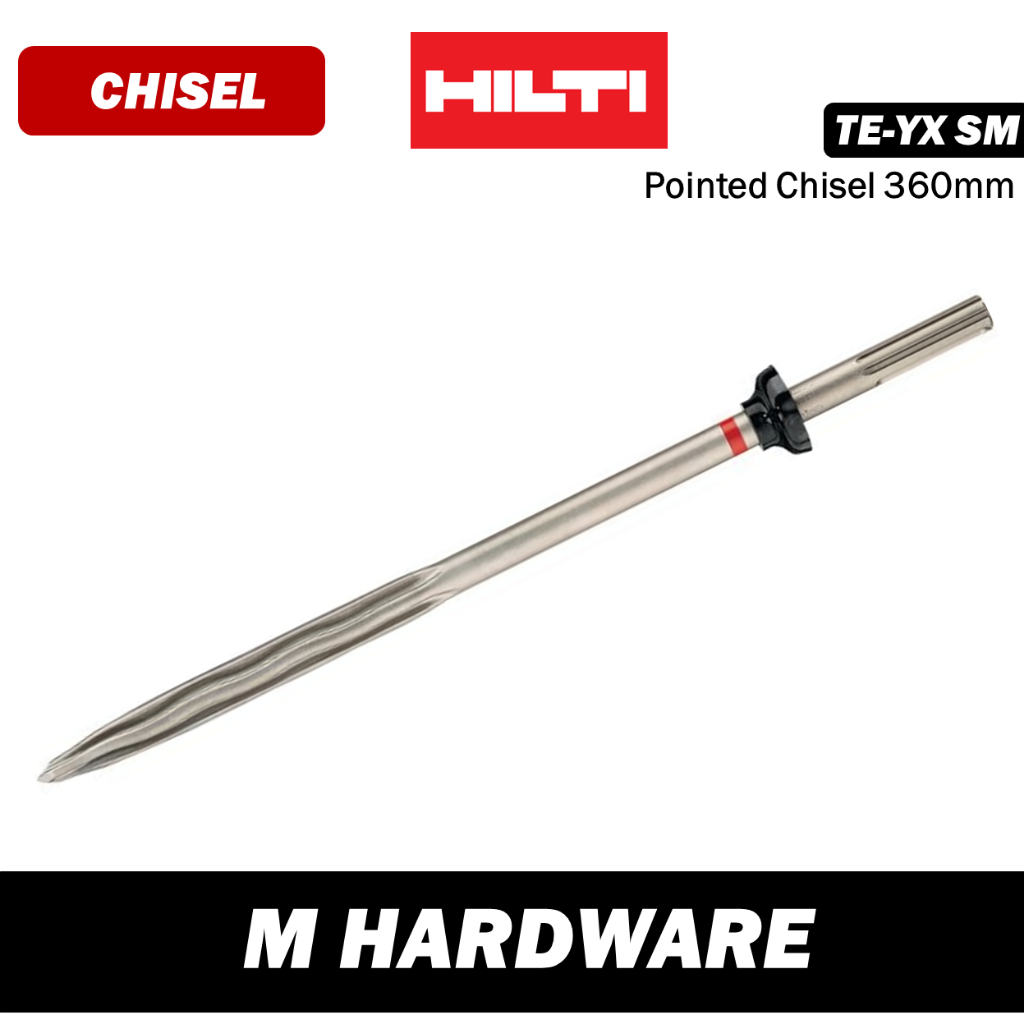 HILTI TE-YX SM 36 Pointed Chisel 360mm | Shopee Malaysia