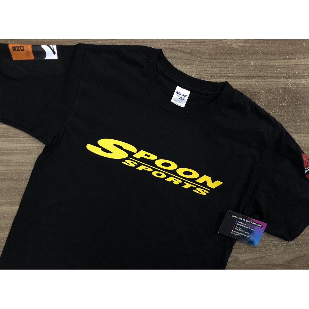 Spoon Sports Honda Japan JDM Exclusive *D1 (Black Tshirt) | Shopee Malaysia
