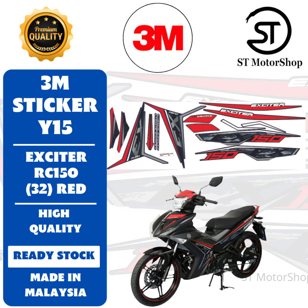 Sticker Cover Set Y15 YAMAHA Y15zr Coverset Stripe Y15 Body Cover ...