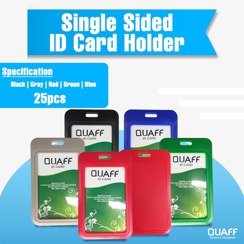 QUAFF 25PCS Vertical Single Sided PP Holder Jacket Protector Case For ...
