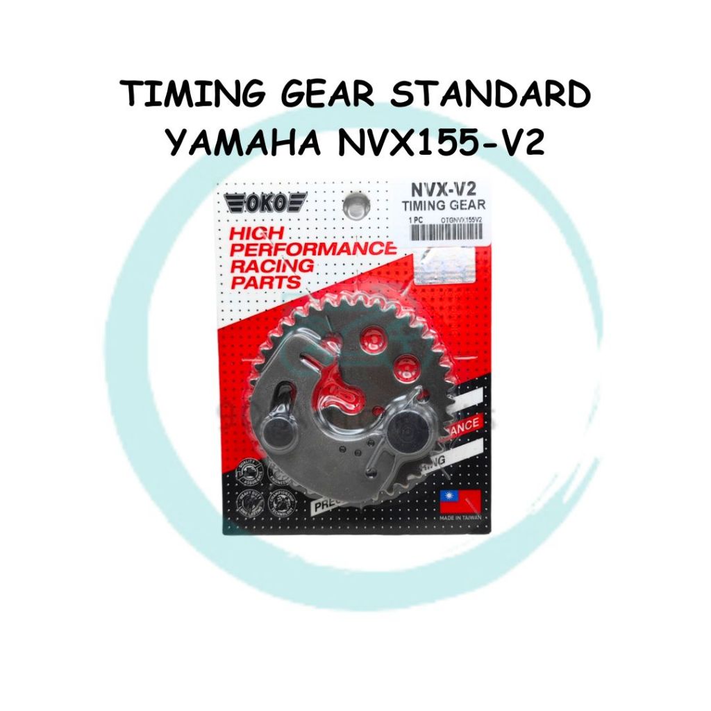 CAMSHAFT TIMING GEAR STANDARD OKO MOTOR YAMAHA NVX 155 V2 NVX155 V2 CAM ...