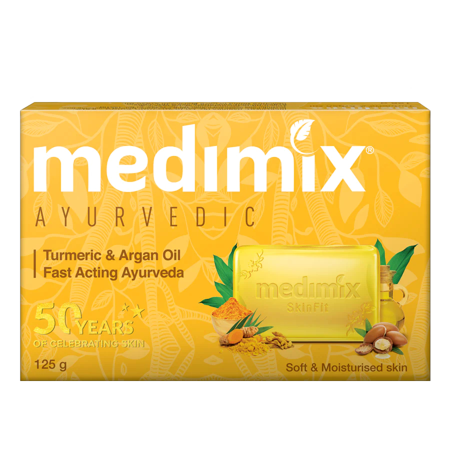 Medimix Ayurvedic Soap 125g - (18herbs,Sandal,Natural Glycerine ...