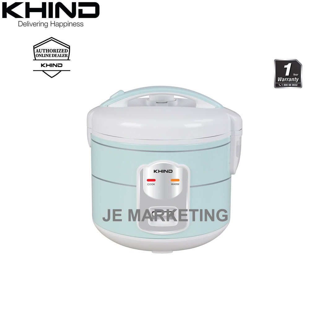 KHIND JAR RICE COOKER (1L) RCJ1008/ RCJ1009 | Shopee Malaysia